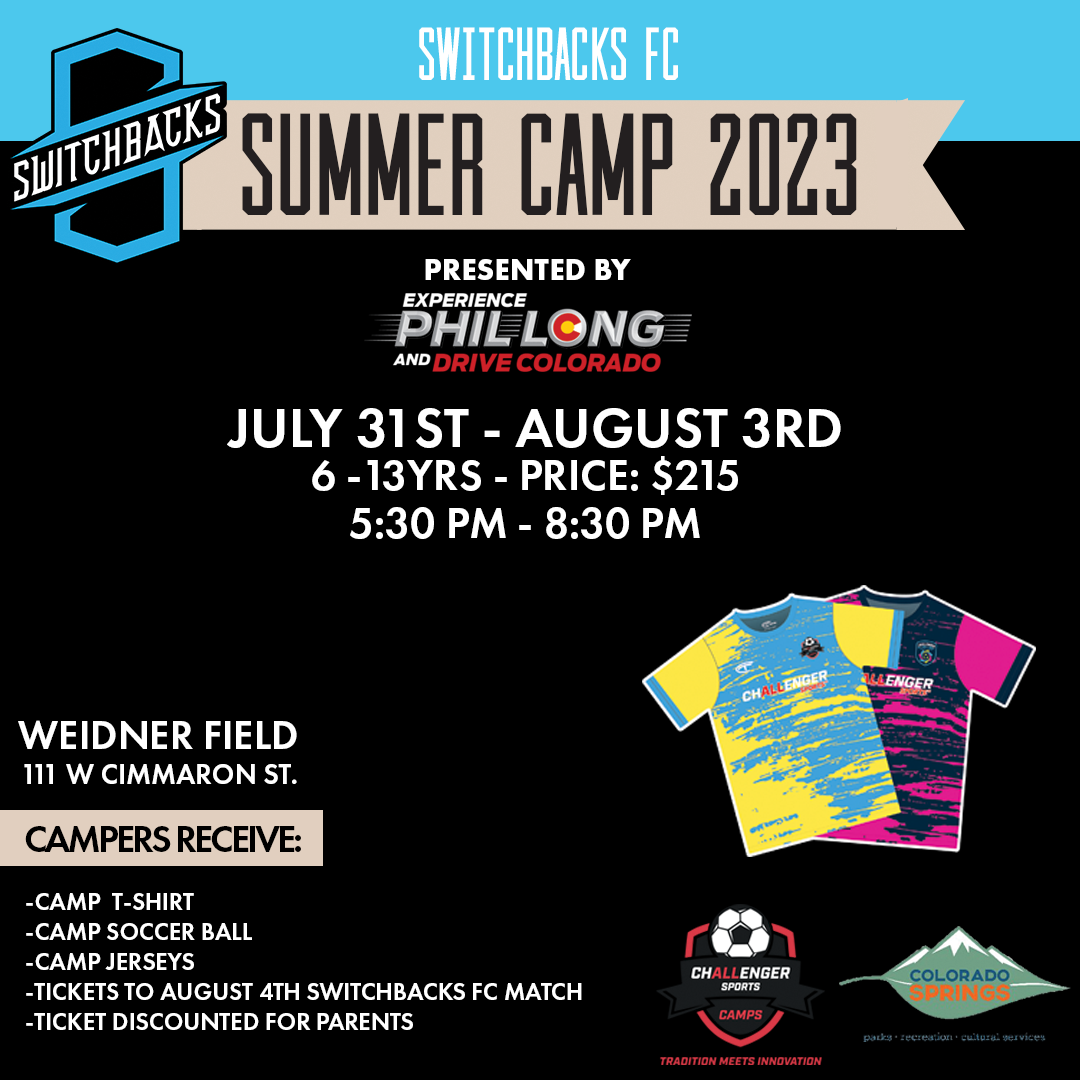 Switchbacks FC 2023 Youth Summer Camp – WEIDNER FIELD