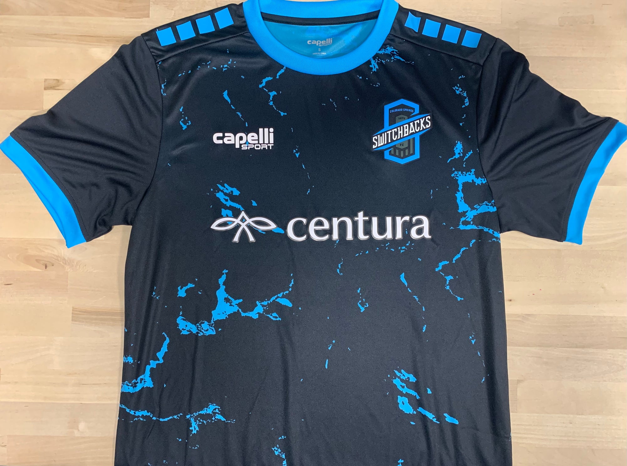Jersey Black/Cyan Splatter 2023 – WEIDNER FIELD